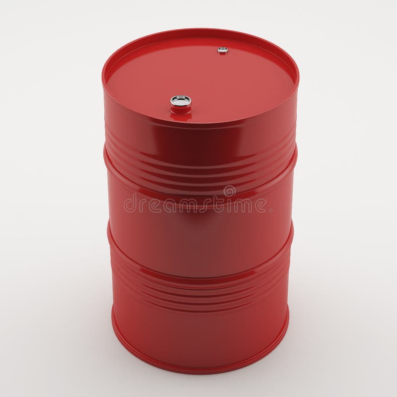 Red oil Barrel stock image. Image of object, opec, chemical - 41776883