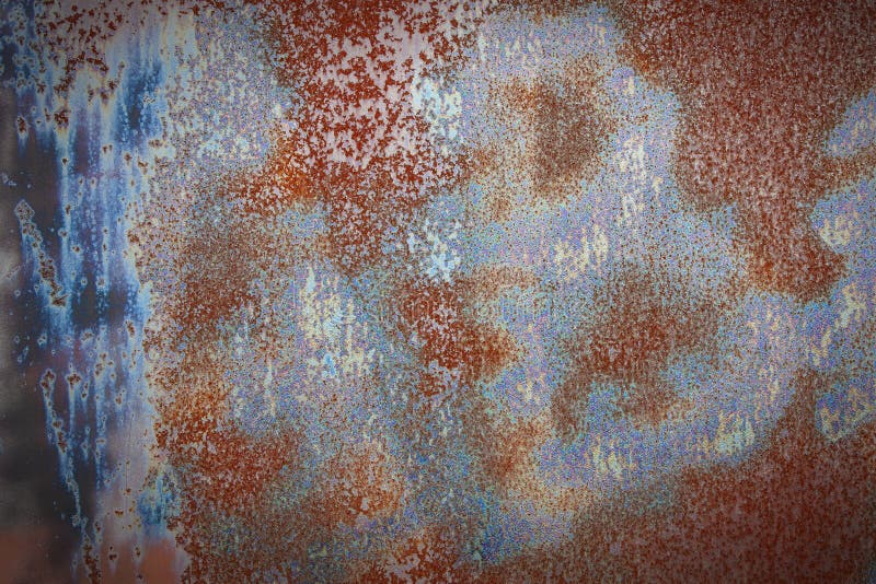 The red old painted metal stock image. Image of paint - 152193213