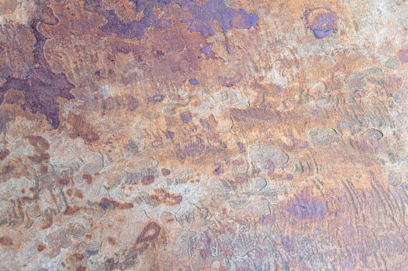 Red Old Peeling Rusty Concrete Slab Background Design Stock Photos ...