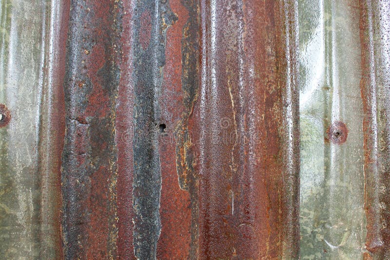 Red zinc texture stock photo. Image of texture, ancient - 61736264