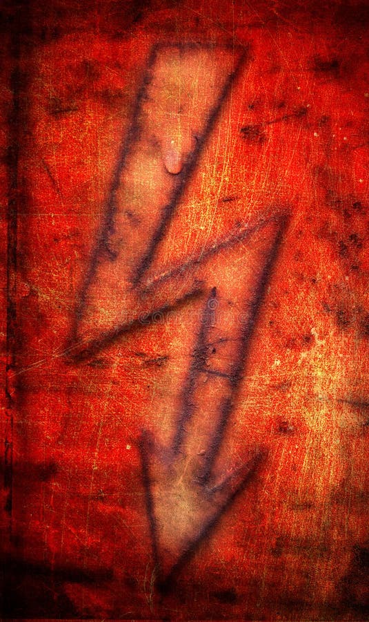 Red old sign stock illustration. Illustration of banner - 29308347