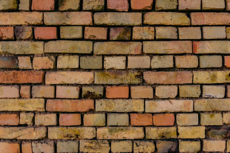 Red Old Worn Brick Wall Texture Background. Grunge Vintage Effect ...