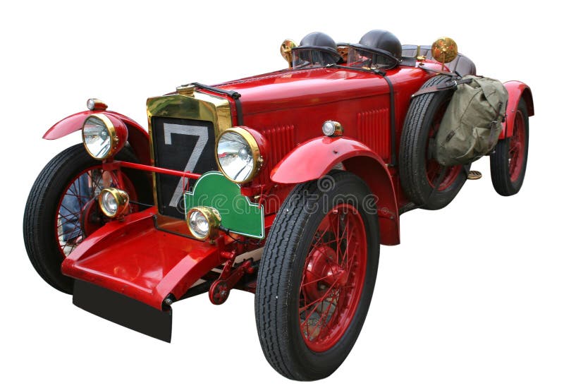 Red oldtimer editorial photography. Image of antique, time - 1325887