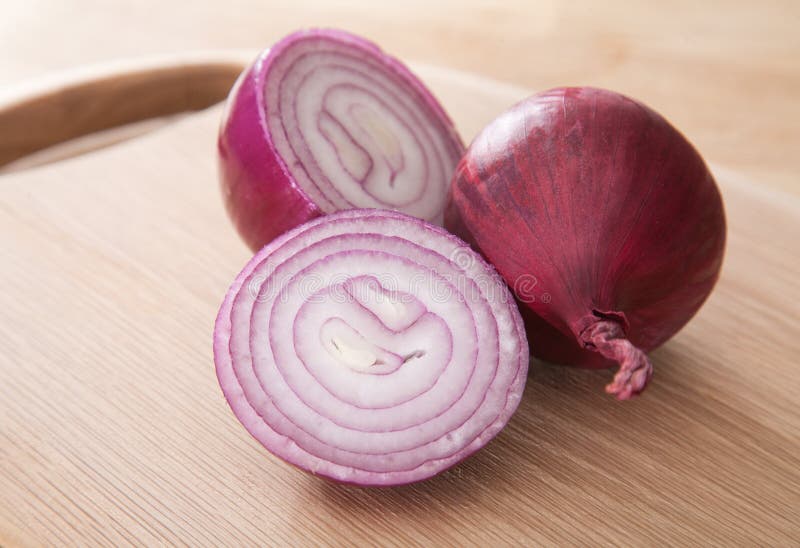 Red onion stock image. Image of onion, wooden, uncooked - 19586023