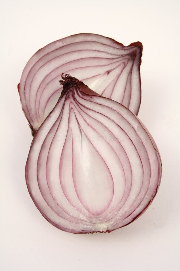 Red Onion cut in half. stock image. Image of tears, purple - 1385207 Red Onion cut in half. stock image. Image of tears, purple - 1385207
