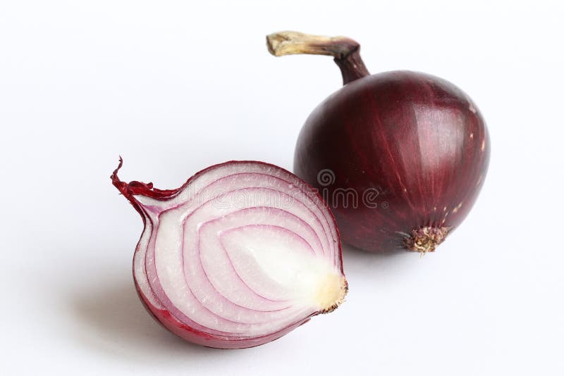 Red onion. stock image. Image of plant, spice, closeup - 229179919