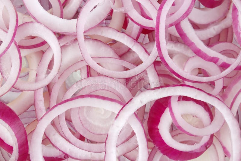 Red onion rings stock image. Image of vegetable, slice - 26610413