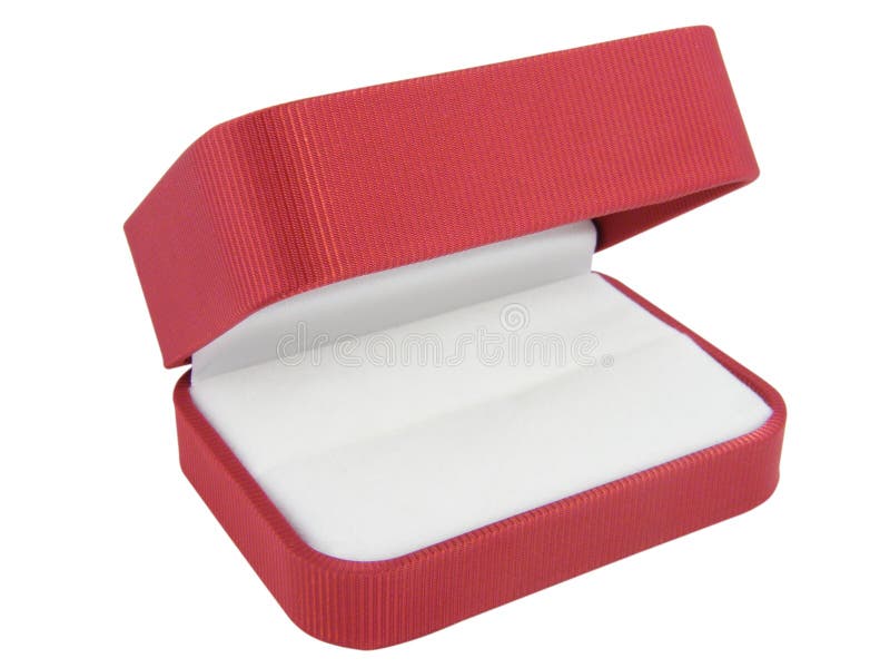 Red open box stock image. Image of color, isolated, festive - 17667101