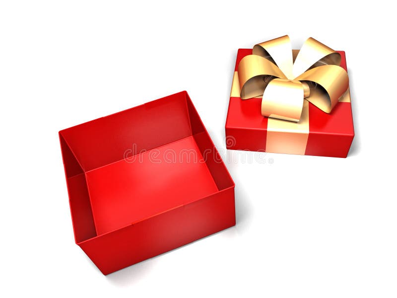 Red Opened Gift Box Stock Illustrations – 2,085 Red Opened Gift Box ...