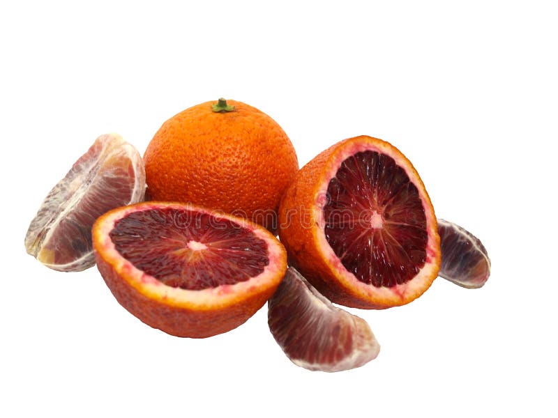 Red orange stock photo. Image of orange, halves, juicy - 14632902