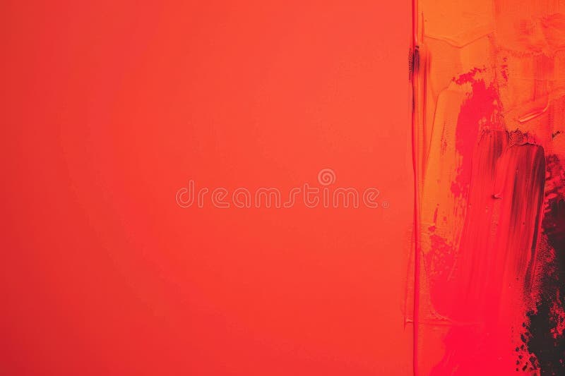 Red and Orange Abstract Painting. AIG51A Stock Image - Image of gallery ...