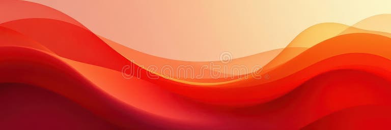 Red Orange Abstract Wallpaper, Flowing Wave Pattern, Dynamic ...
