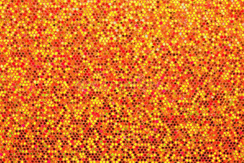 Red Orange Background. Abstraction Shiny Sequins Stock Photo - Image of ...
