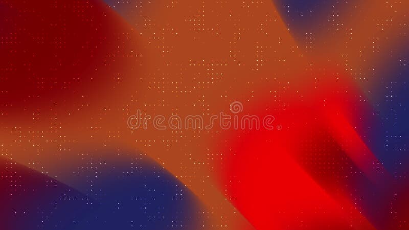 Red, Orange, and Blue Gradient with White Dots Stock Video - Video of ...