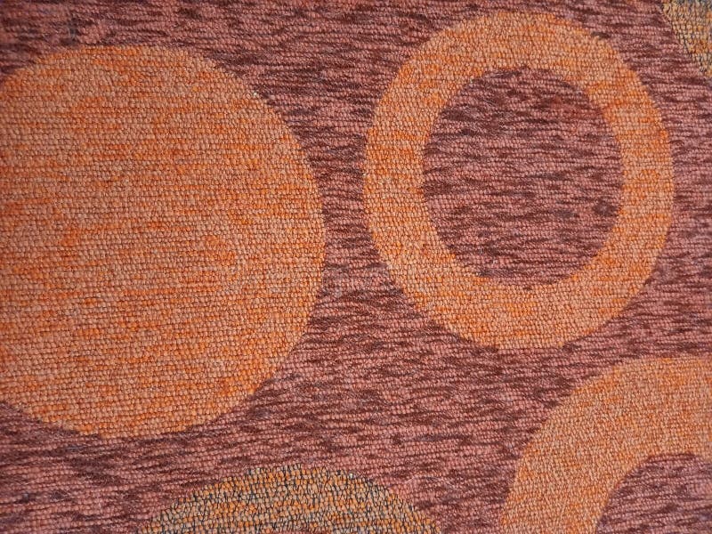 Red and Orange Circles Rustic Wave Cloth Background Texture Stock Photo ...