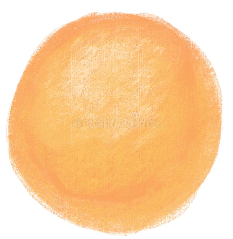 Red Orange Color Sphere Bubble Circle Paitning Drawing Brush Texture ...