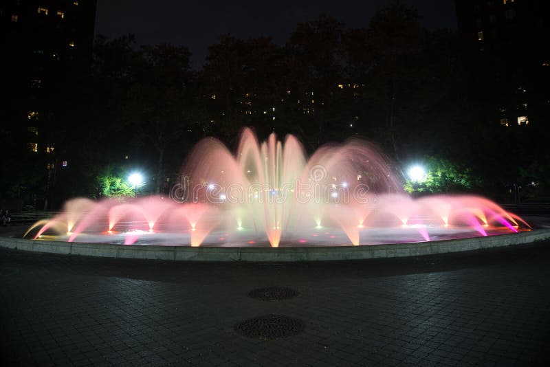 Garden Water Feature Night People Stock Photos - Free & Royalty-Free ...