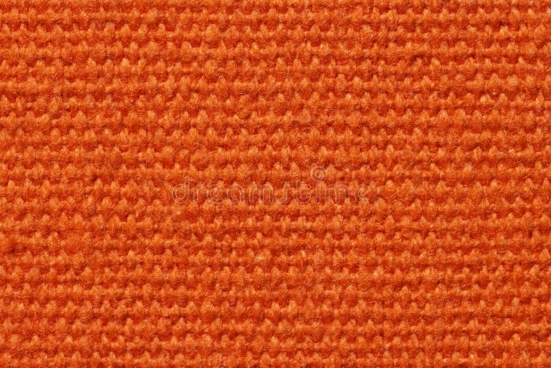 Red Orange Fabric with Bumpy Equal Pattern Texture Macro Stock Photo ...