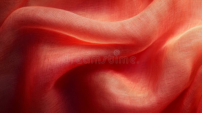 Red and Orange Fabric Draped Texture Background Stock Illustration ...