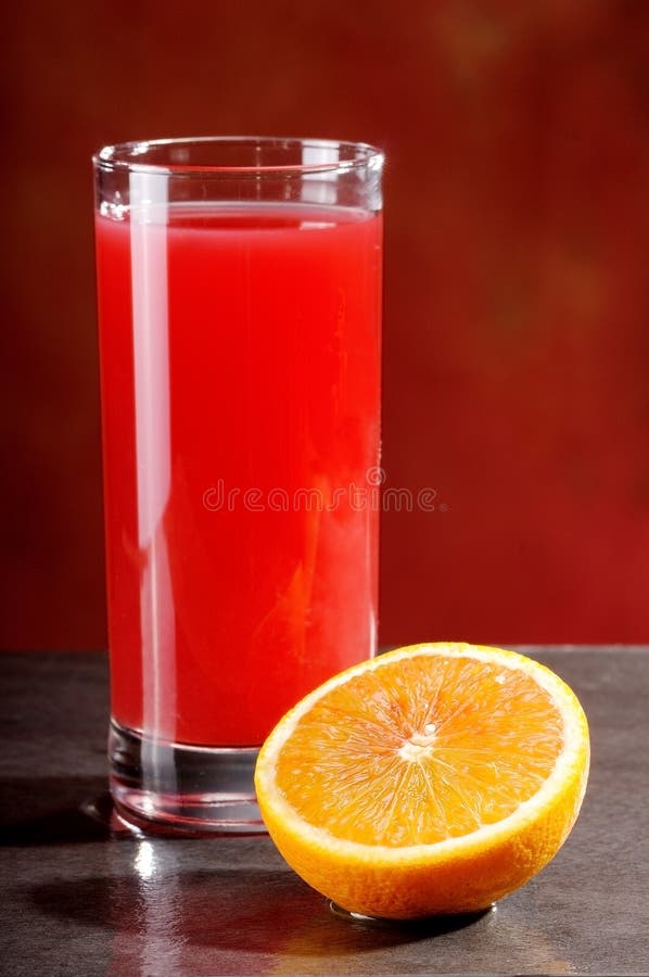Red orange juice stock image. Image of cold, squeezed - 36174237