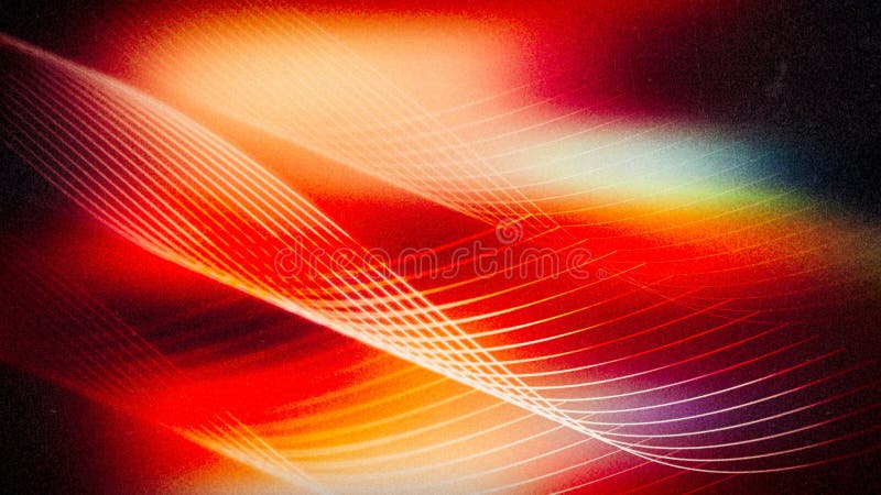 Red Orange Light Beautiful Elegant Illustration Graphic Art Design ...