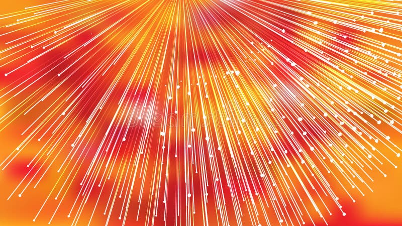 Red and Orange Light Rays Lines Background Vector Stock Vector ...