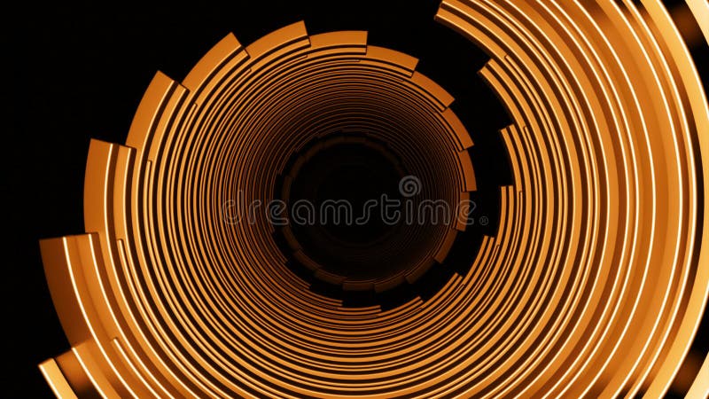 Red and Orange Neon Patterns. Design. Black Background with Thin Narrow ...