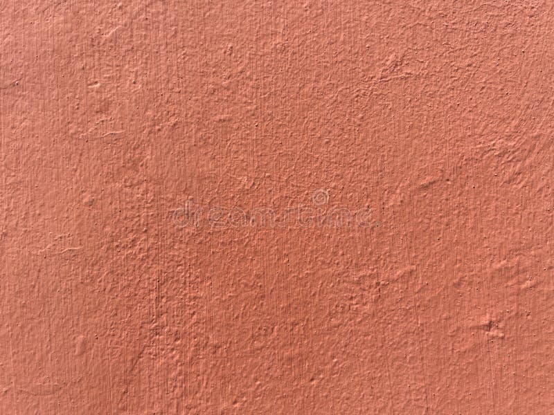 Red-orange Plaster Wall Texture Background in Oaxaca, Mexico Stock ...