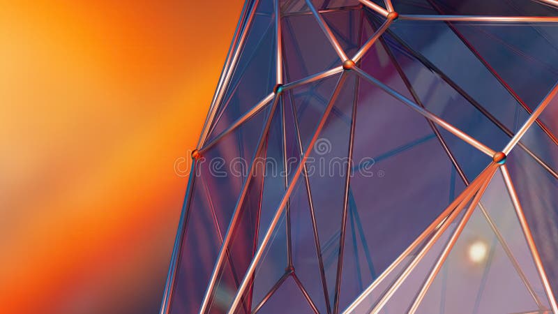 Red, Orange, Plexus-style Abstract, Dramatic, Passionate, Luxurious ...