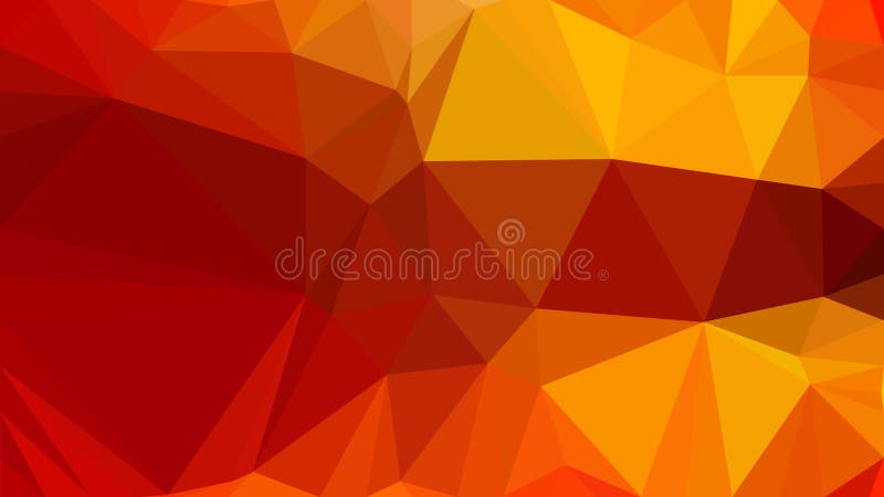 Orange Polygon Background Design Stock Vector - Illustration of triangular, trigonometry: 162538658