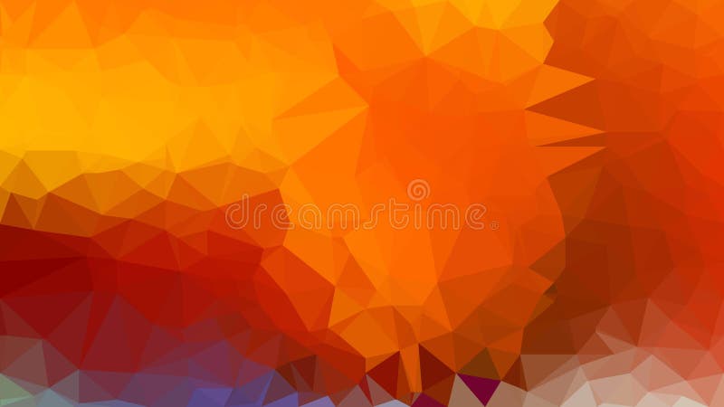 Red and Orange Polygon Triangle Pattern Background Illustration Stock ...