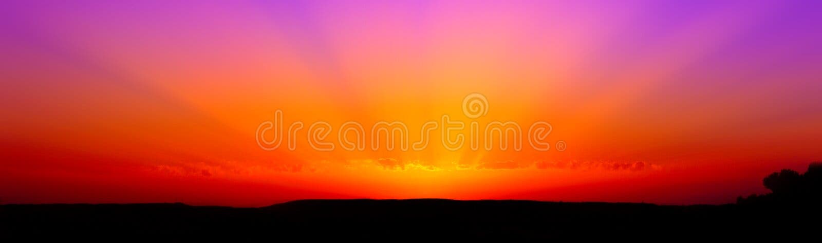 Purple and red sunset stock image. Image of blur, modern - 61057887