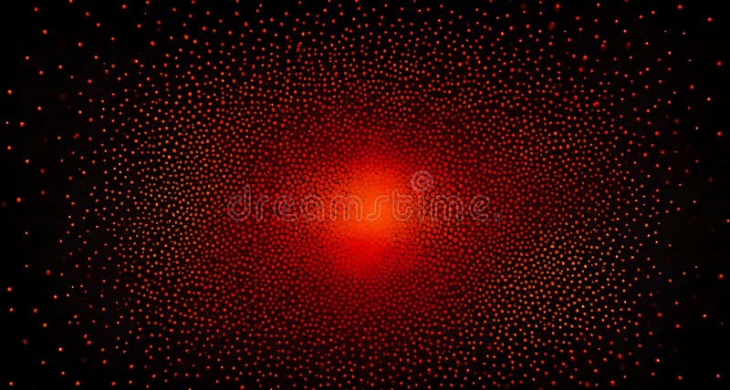 Red Orange White Illuminated Spots on Black Noise Texture Effect Stock ...