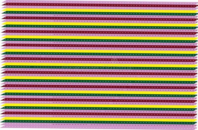 Red and Orange Wrapping Paper with a Glossy Finish Rolled Out ...