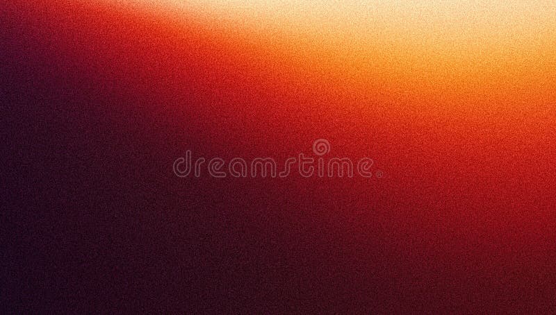 Red Orange Yellow Dark Grainy Gradient Background, Blurred Colors with ...