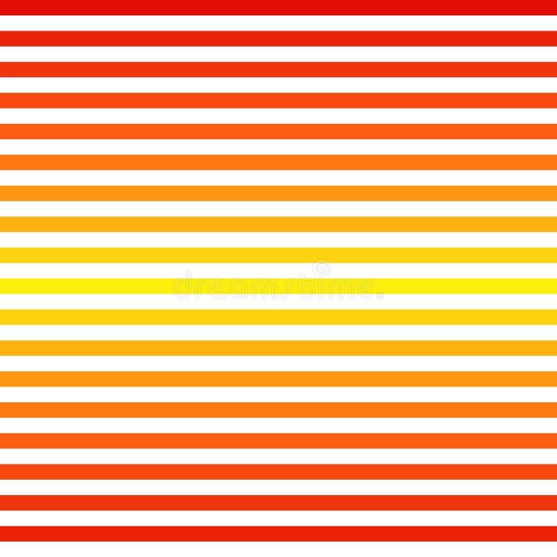 Red, Orange, Yellow Horizontal Lines on Background Seamless Pattern ...