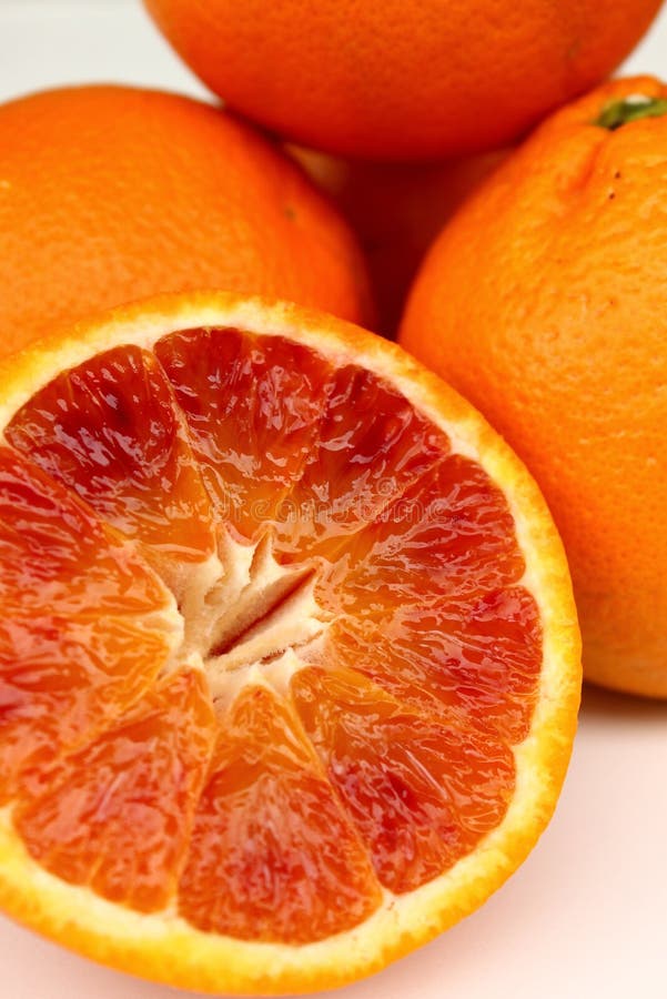 Red Oranges stock photo. Image of sweet, fruit, slice - 13538746
