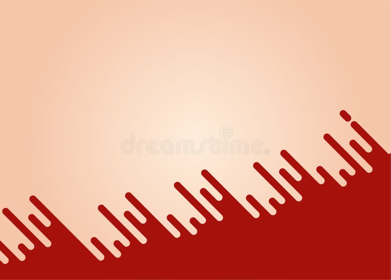 Red Organic Geometric Shapes Element Abstract Pink Gold Background ...