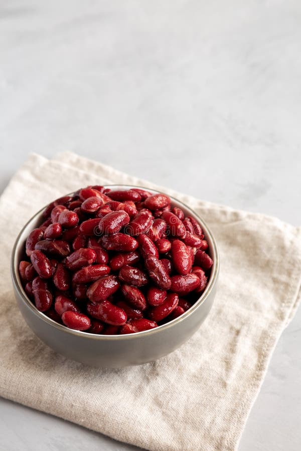 Red Organic Kidney Beans in Brine Stock Photo - Image of bean, beans ...
