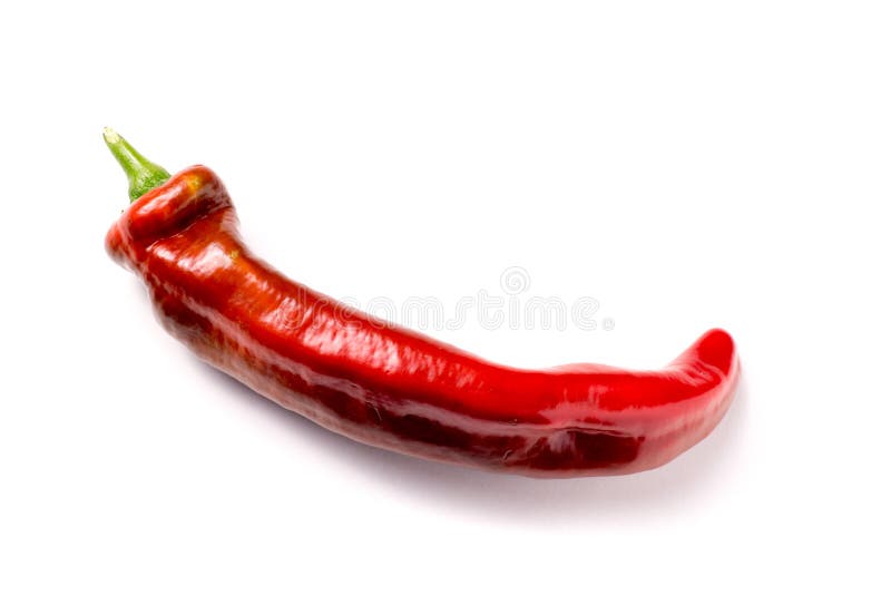 Red Organic Snack Pepper, Bellpepper with Copy Space Stock Image ...