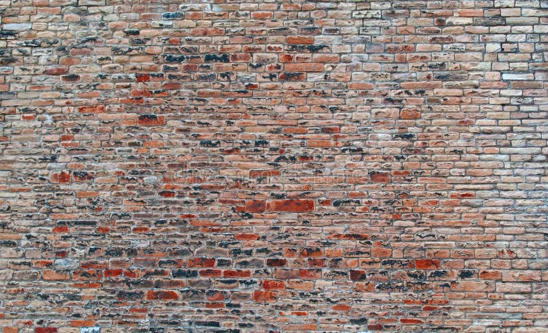 Outdoor Stone Wall with Uneven Rough Bricks and Textured Surface Stock ...