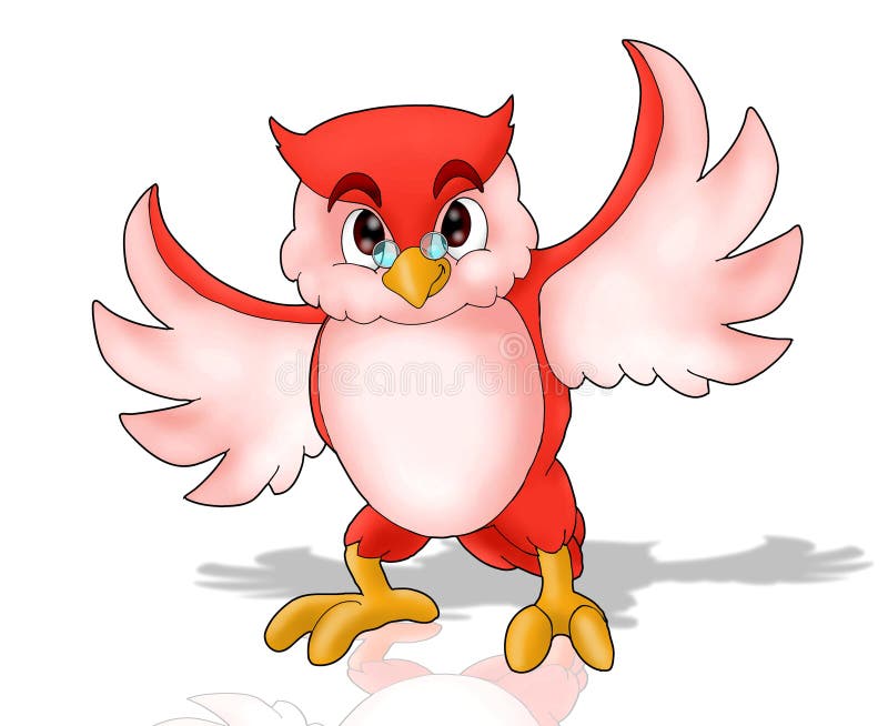 Red Owl Clip Art