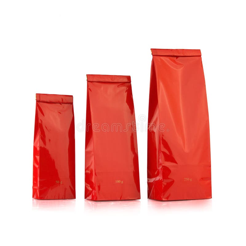 Red packages stock photo. Image of pack, label, retail - 29271060