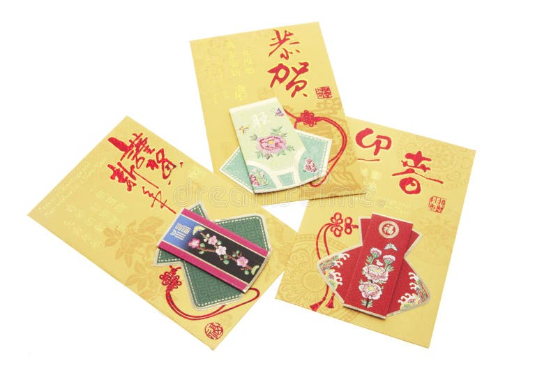 Red Packets stock image. Image of eastern, isolated, fortune - 4127967