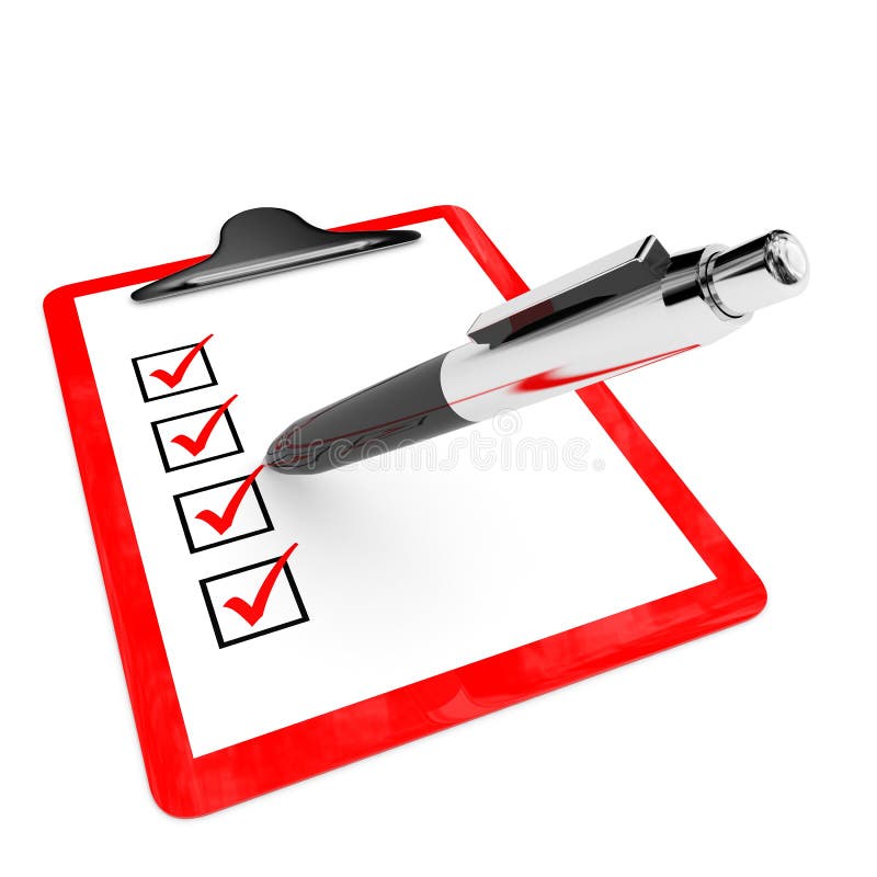 Checkbox stock illustration. Illustration of checklist - 39280456