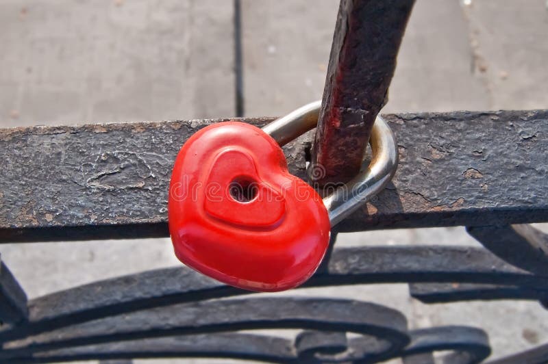 Red padlock stock image. Image of engagement, oath, heap - 20078597