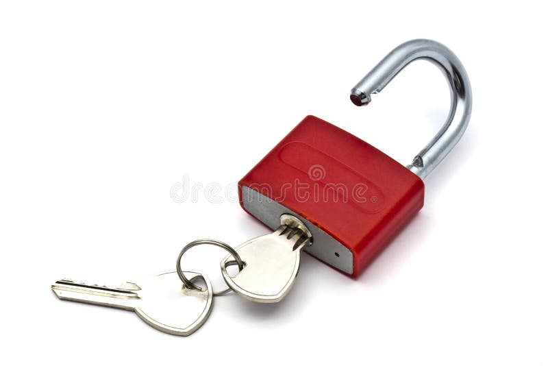Red padlock stock photo. Image of background, save, steel - 20718604