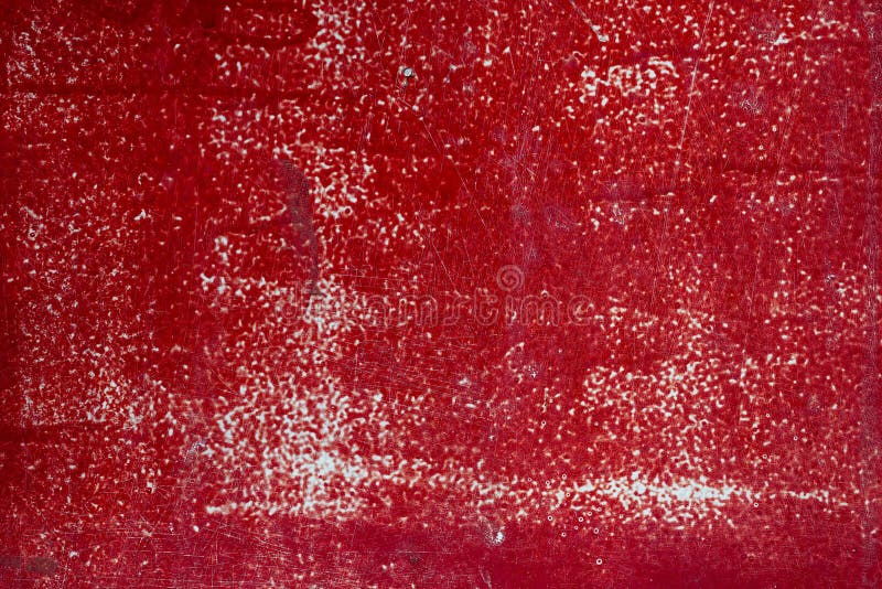 Red painred surface stock image. Image of metallic, wall - 134026385