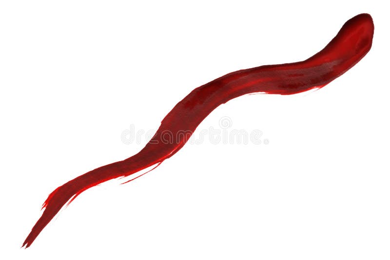 Red paint blob stock photo. Image of paint, canvas, white - 125160194