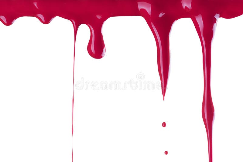 Red Paint Drop stock image. Image of fresh, drop, color - 55012311